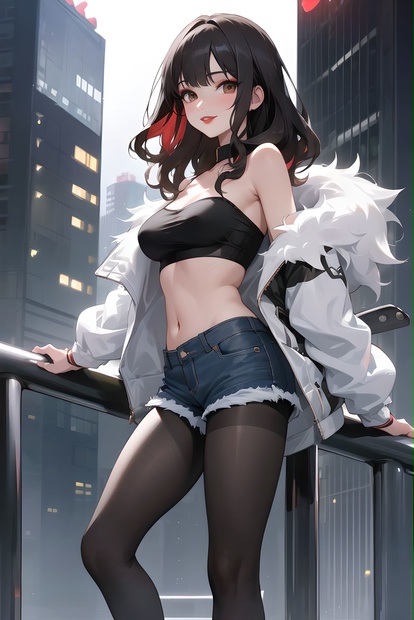 へそ出しKeiちゃん35枚 - AI 男の娘 Keiの生態 - BOOTH