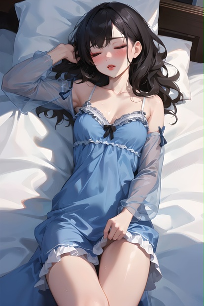 お昼寝Keiちゃん20枚 - AI 男の娘 Keiの生態 - BOOTH