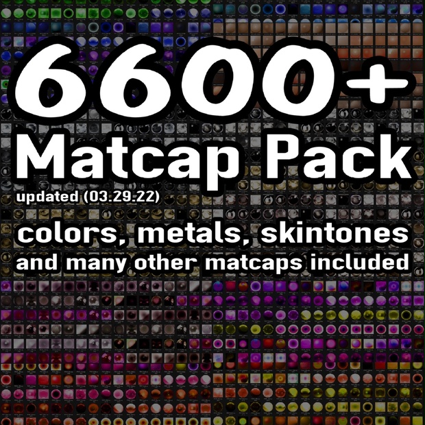6600+ Matcap Pack - chemicalhaven - BOOTH