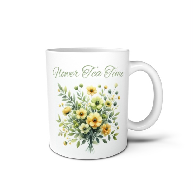 マグカップ Flower Tea Time - Lemon tea - BOOTH