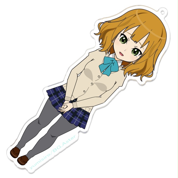 オリ娘 D01ミニ絵 アクリルキーホルダー - BG.Aster - BOOTH