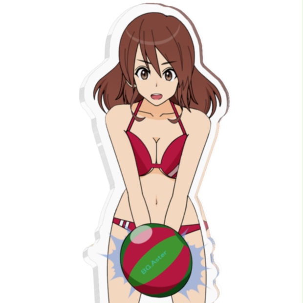 オリ娘 宮月朱音 アクリルフィギュアスタンド - BG.Aster - BOOTH