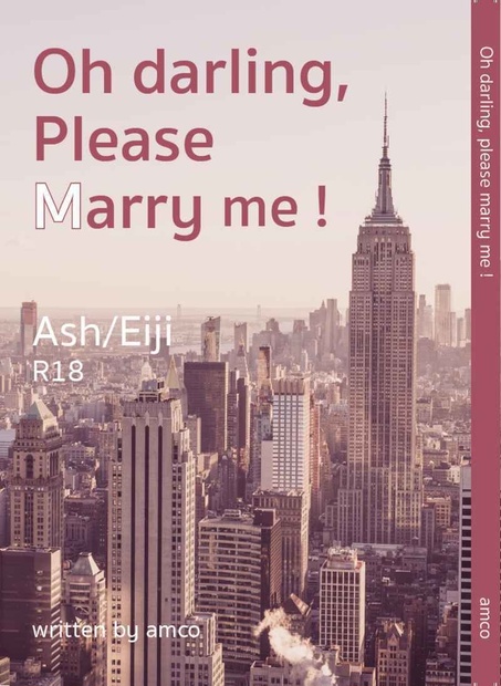 Oh darling, please marry me - あむこ - BOOTH