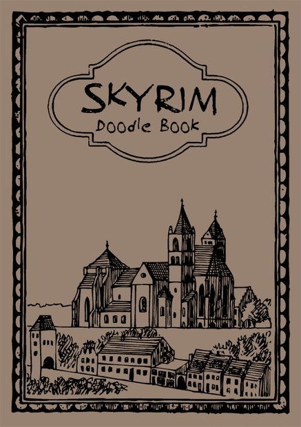 Skyrim Doodle Book - おみせです - BOOTH