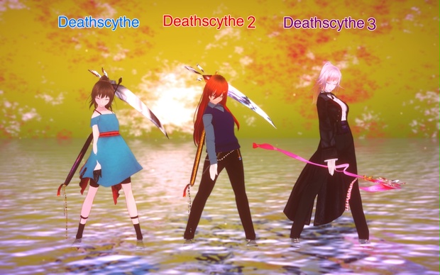 【無料】お手軽大鎌・Quick Death-scythe【VRoid正式版】 - ロケット工房 - BOOTH