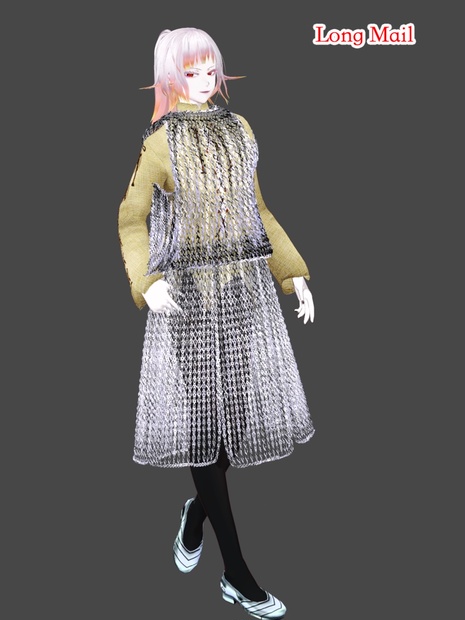 【無料】お手軽鎖帷子 Mail【VRoid正式版】 - ロケット工房 - BOOTH