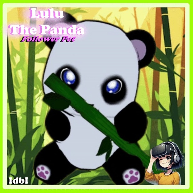 🐼Lulu The Panda - idbi - BOOTH