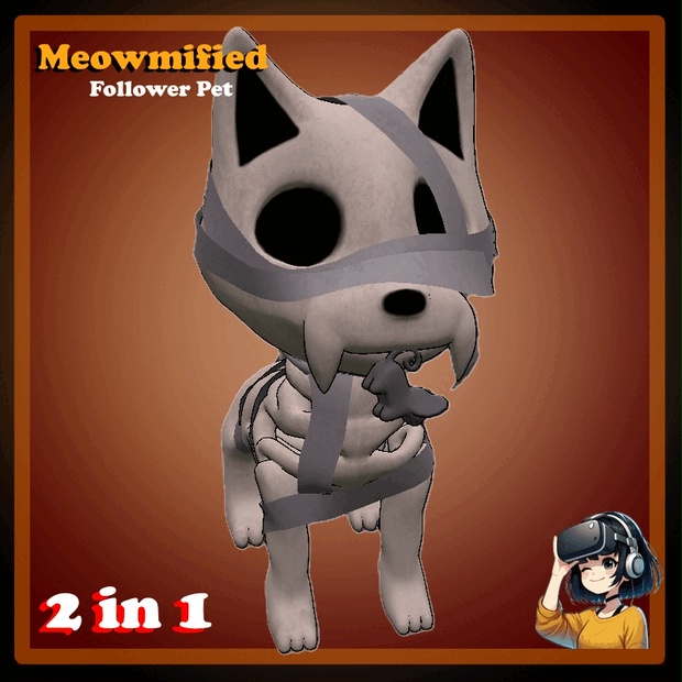 BoneyPaws - Halloween Follower Pet - idbi - BOOTH