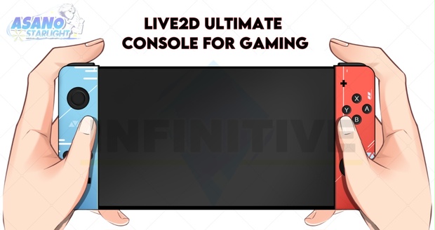 【Live2D】Vtuber Asset -Ultimate Console For Gaming Stream - asano-vtuber ...
