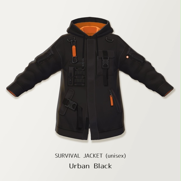 【VRoid】SURVIVAL JACKET (unisex) 【VRoid β & stable ver.】 - YUHEI - BOOTH