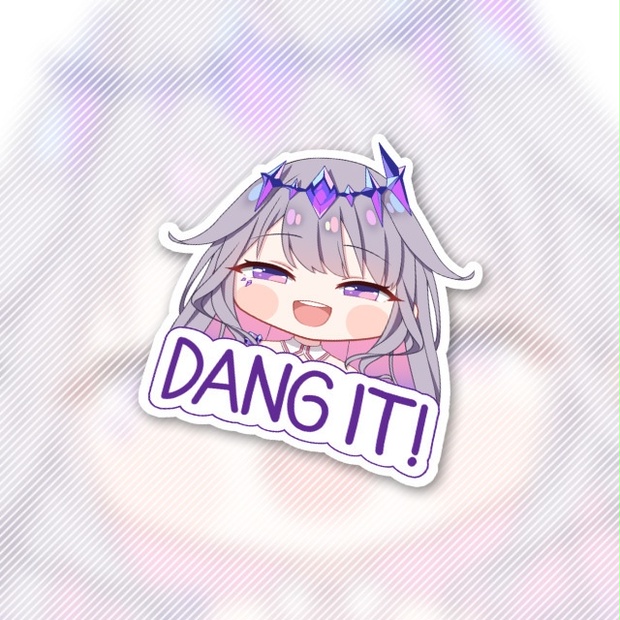 Dang It Sticker - FPSMOE - BOOTH
