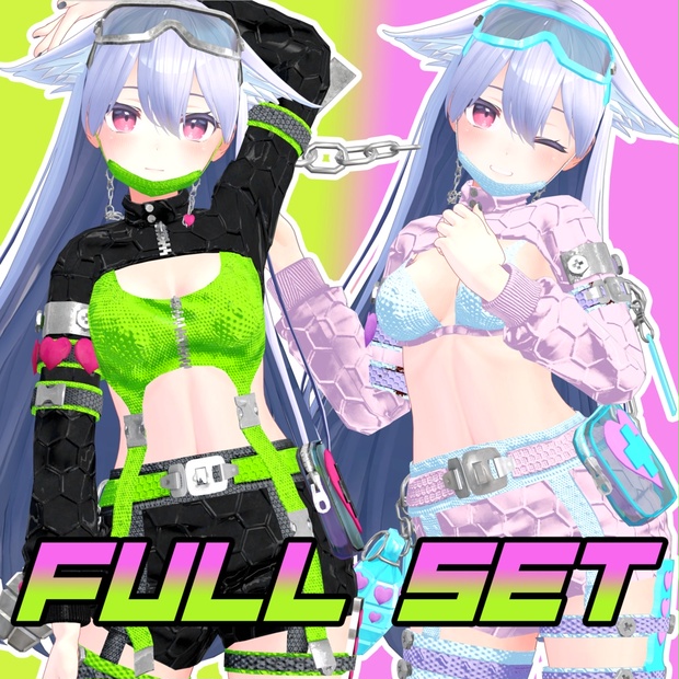 バーチャル戦士コーデセット桔梗ちゃん対応【PB対応】 - C.C.MATILDA - BOOTH