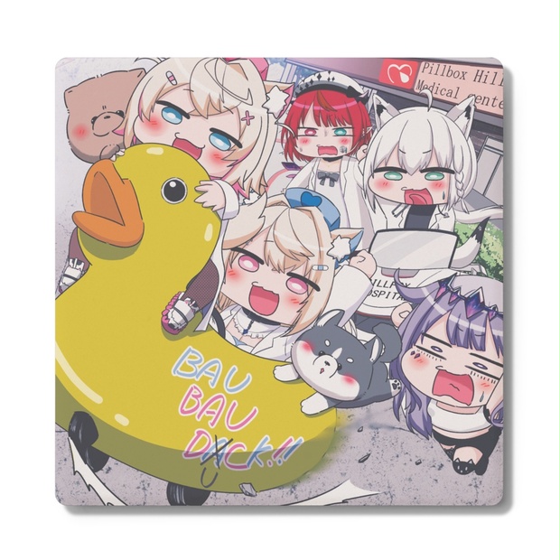 BAUBAUコースター - hiro-kedama - BOOTH