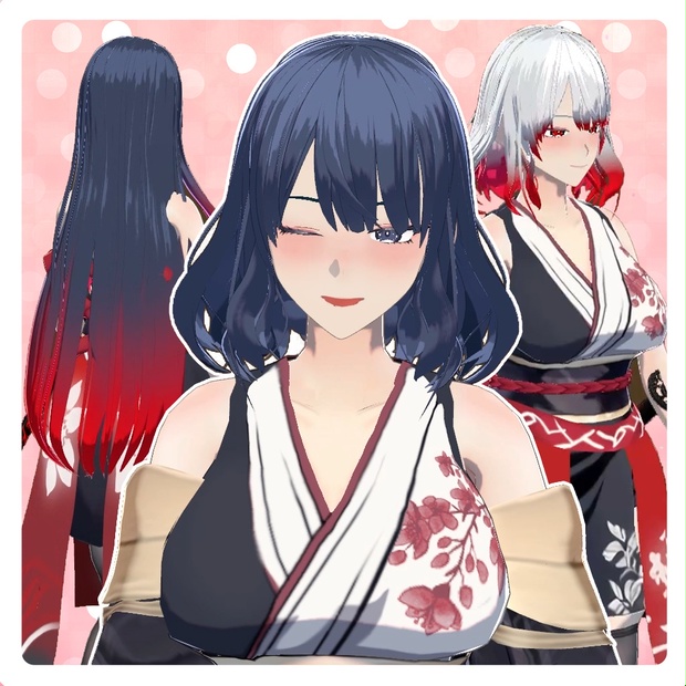 FEmale HAIR 【VRChat】 - DIGI's Shop - BOOTH