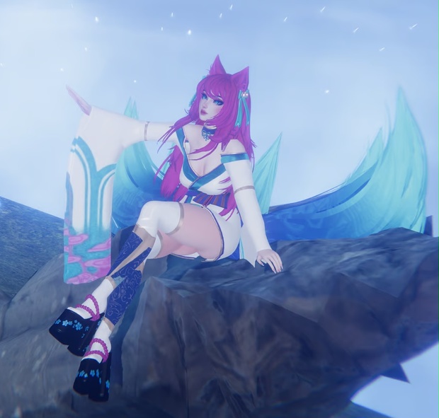 𓆩☾𓆪 | SPIRIT FOX ARIA (𝐍𝐒𝐅𝐖/𝐃𝐏𝐒 𝐊𝐈𝐓𝐒𝐔𝐍𝐄) | 𝐁𝐫𝐢𝐝𝐠𝐞 𝐭𝐨 𝐓𝐡𝐞 𝐒𝐩𝐢𝐫𝐢𝐭 𝐖𝐨𝐫𝐥𝐝 - lunaremporium - BOOTH