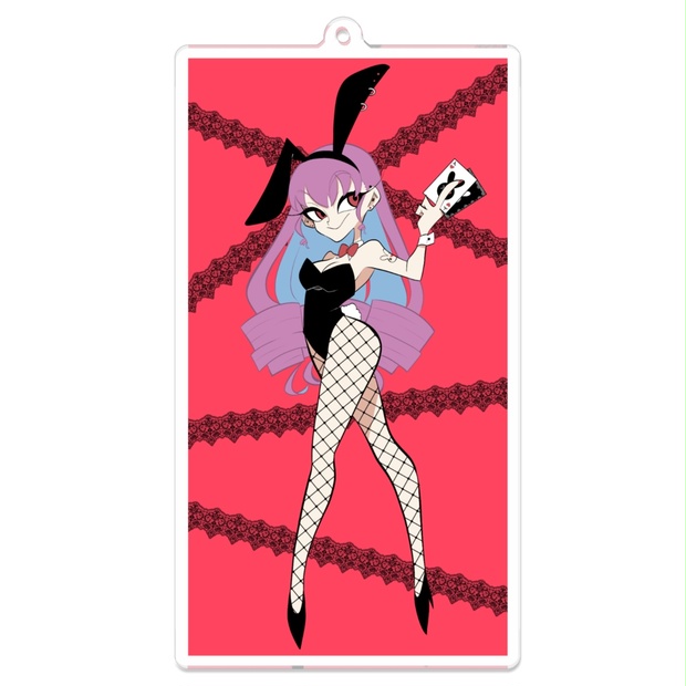 バニー アクリルキーホルダー - 248-kaoru - BOOTH