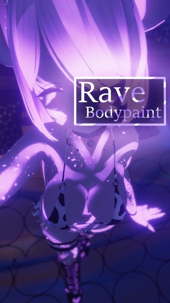 Rave Bodypaint - Selestia - kiojin - BOOTH