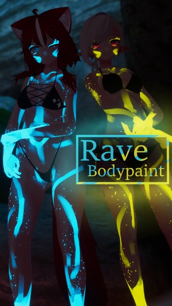 Rave Bodypaint - Moe - kiojin - BOOTH