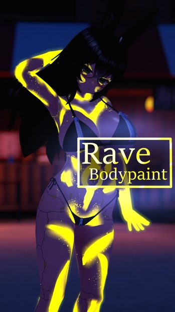 Rave Bodypaint - Imeris - kiojin - BOOTH