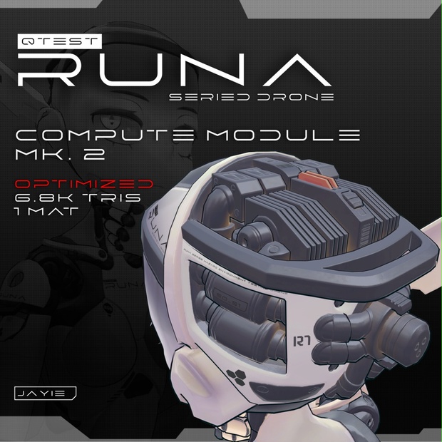 [VRC] Runa Compute Module Mk. 2 - Jayie's Shop - BOOTH