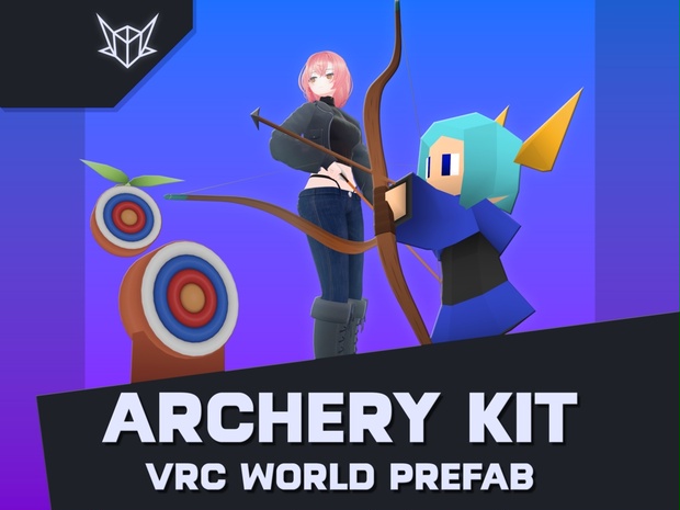 Archery Kit | VRChat World Prefab - Vowgan VR - BOOTH