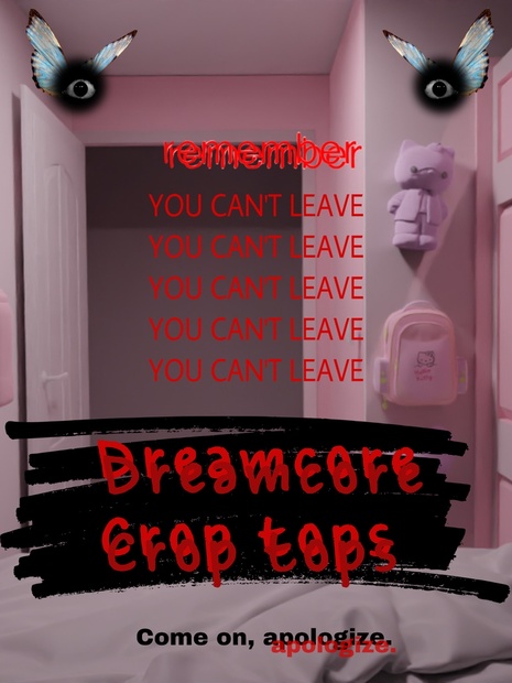 Vroid Dreamcore Crop-Tops Pack - Panda-HuT - BOOTH