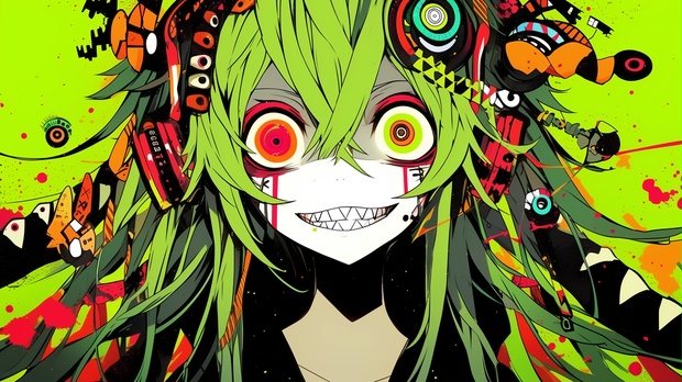 Glitch Monster - CVllXXX Library - BOOTH