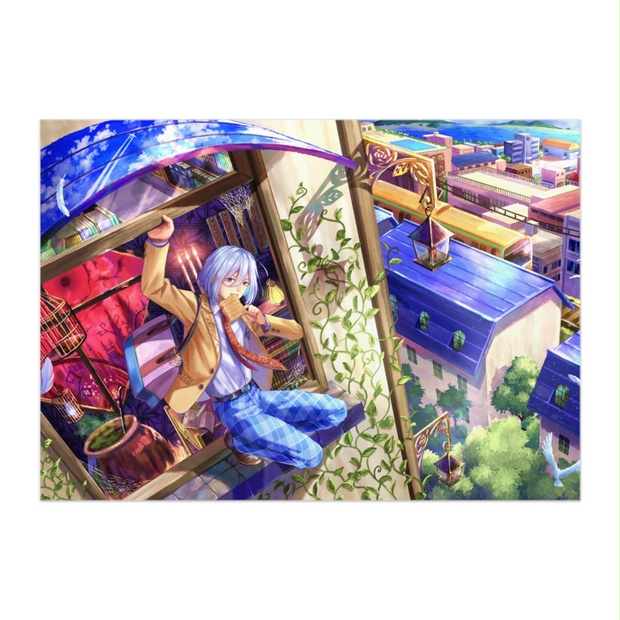 Minatsu YUI_オリジナルイラスト - BOOTH