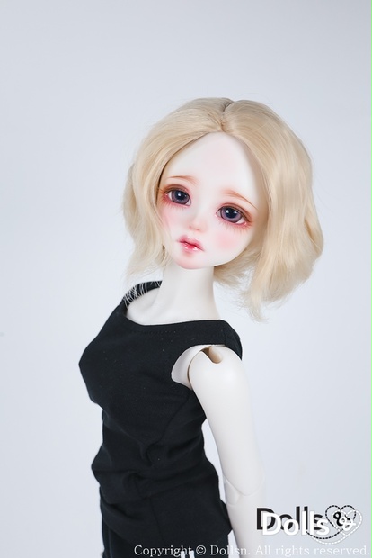 MSD SDMサイズ耐熱ウイッグ 7~8インチWMM-035 (シャインブロンド) - dollsn - BOOTH