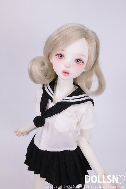 MSD SDMサイズ耐熱ウイッグ 7~8インチ WMM-036 (カプチーノ) - dollsn - BOOTH