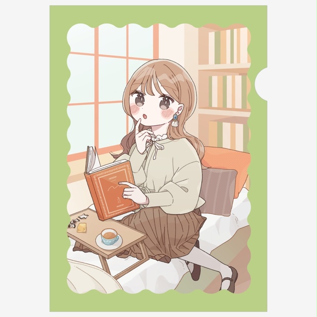 【A4クリアファイル】Biblio - 毬那のBOOTH - BOOTH