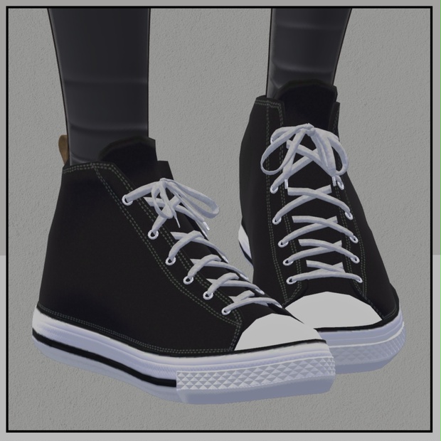 『18アバター対応』 ハイカットスニーカー High Top Sneakers - vivienne - BOOTH