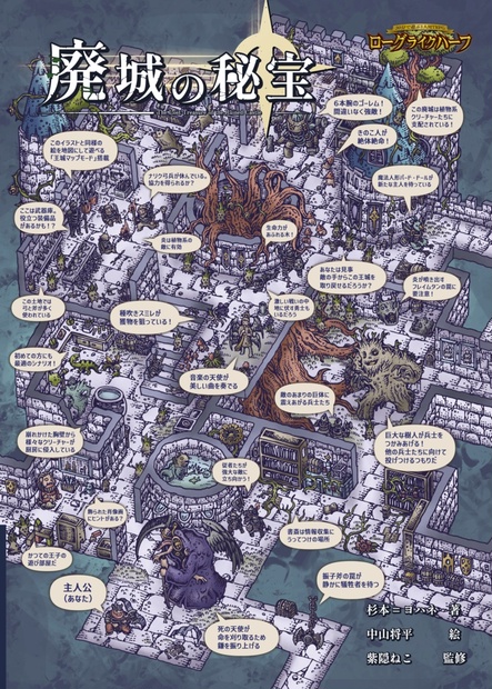 『廃城の秘宝』「ローグライクハーフ」d66シナリオ - FT書房 - BOOTH