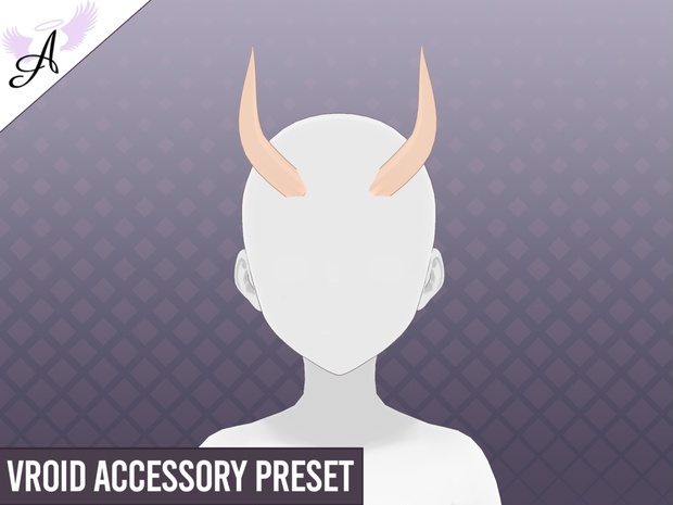 【VRoid】Horns - Model A01 - angellux - BOOTH