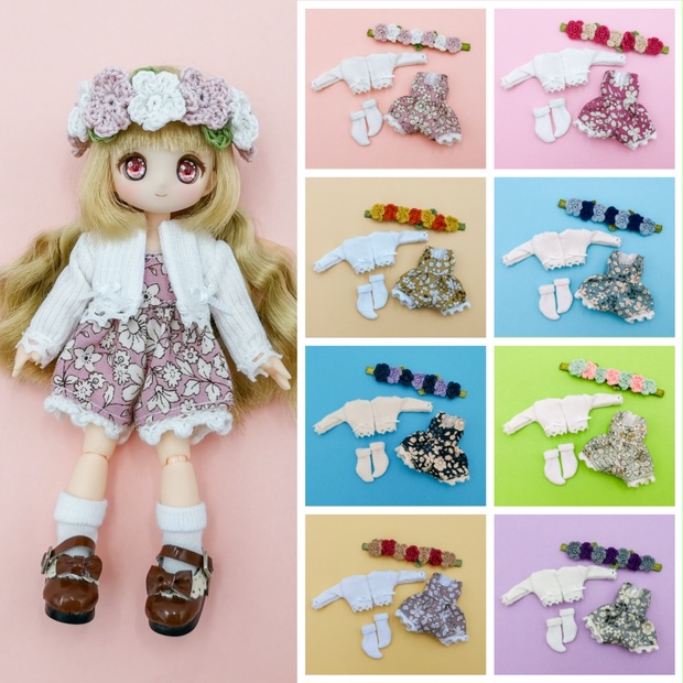 春爛漫🌸花々オールインワンセット - erieri*doll - BOOTH