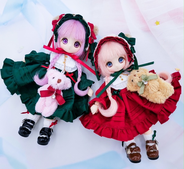 くまさんX'masセット - erieri*doll - BOOTH