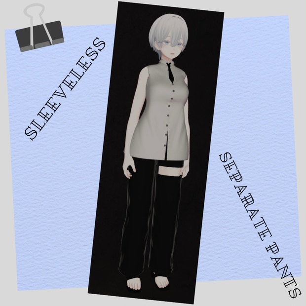 Sleeveless & Separate pants / for Shinra 森羅 - かぐ屋 - BOOTH