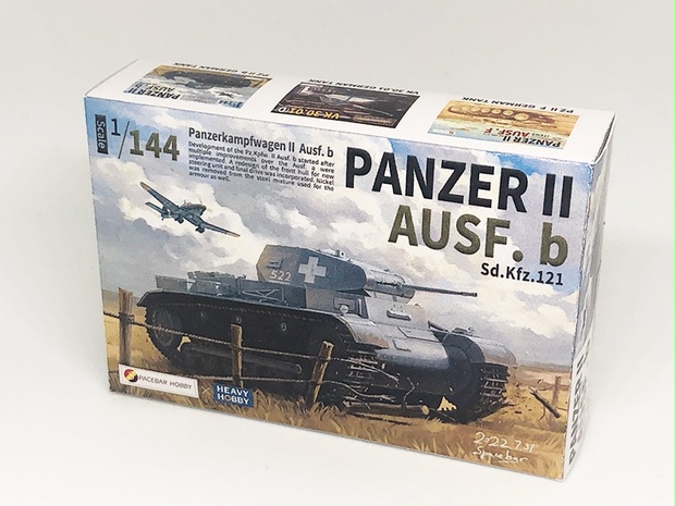 1/144 Panzer II Ausf b /2号戦車b型 - Spacebartyan Hobby - BOOTH