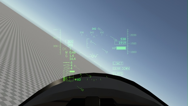 Custom HUD / HMD System For Sacc Flight - Bushiduction - BOOTH