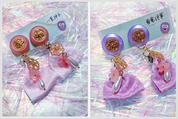 雷電将軍 八重神子 イメージイヤリング - Alternative - BOOTH