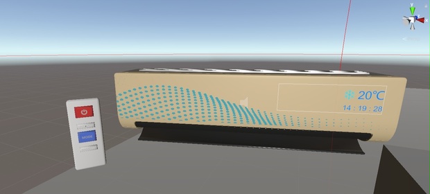 VRChat Prefab - Air Conditioner - SVLeopard learns to U# - BOOTH