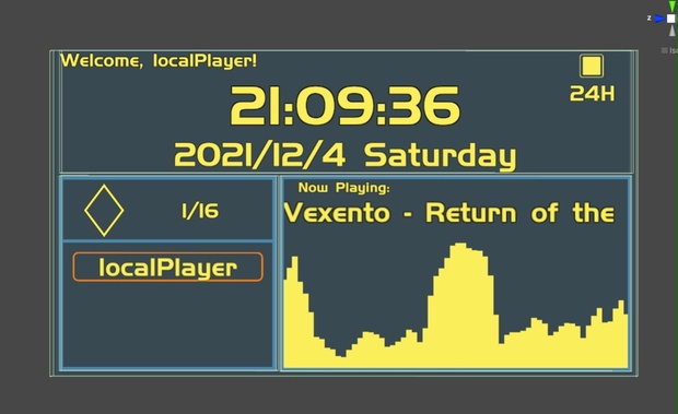 VRChat Prefabs - Hand Menu - SVLeopard learns to U# - BOOTH