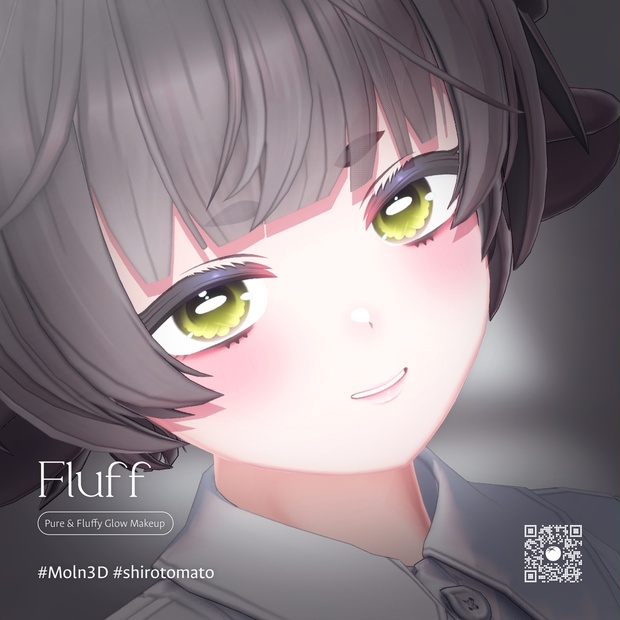 【モルン・Moln】Fluff makeup texture - shirotomato - BOOTH