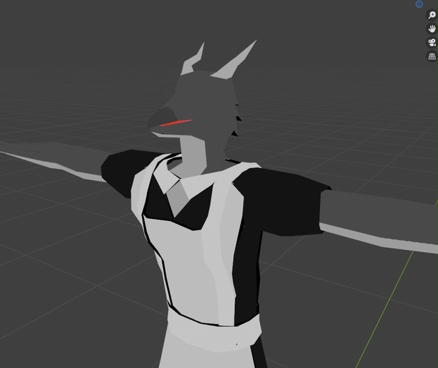 sigma scalie maid vrchat avatar !!!!!!!!!!!!! - baldshark - BOOTH