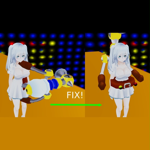 (DEPRECATED) Avatar RIG FIX for UltimateKissMa & MominokiMomi - Babo//4D - BOOTH