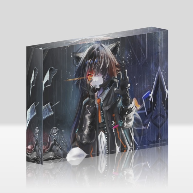 Cool Oren Acrylic Block - Oren-chan shop! - BOOTH
