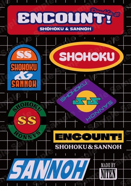 ENCOUNT!SS ステッカー - sonanokamone - BOOTH