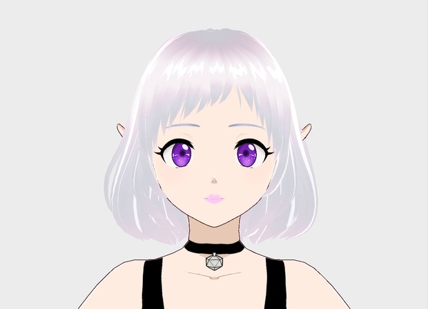 Anime Vroid Studio Iris/Highlight Texture - Deluxe Purple ...