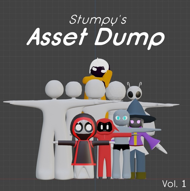 Stumpy's Asset Dump Vol. 1 - StumpyOrangeCap - BOOTH