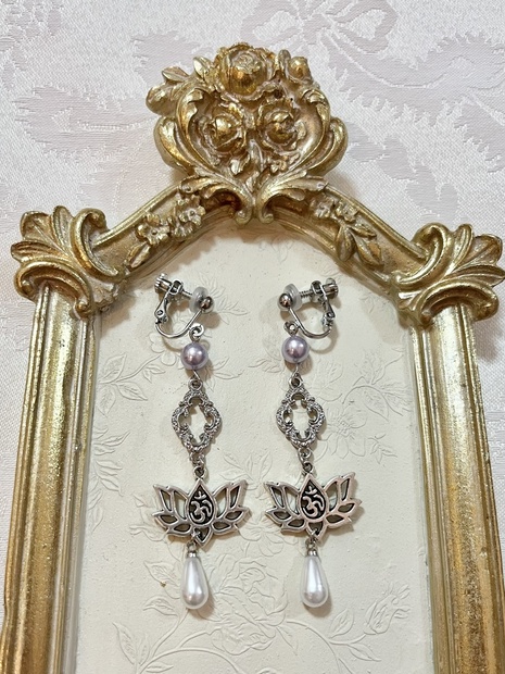 数珠丸恒次イメージイヤリング/ピアス - Violet petit - BOOTH